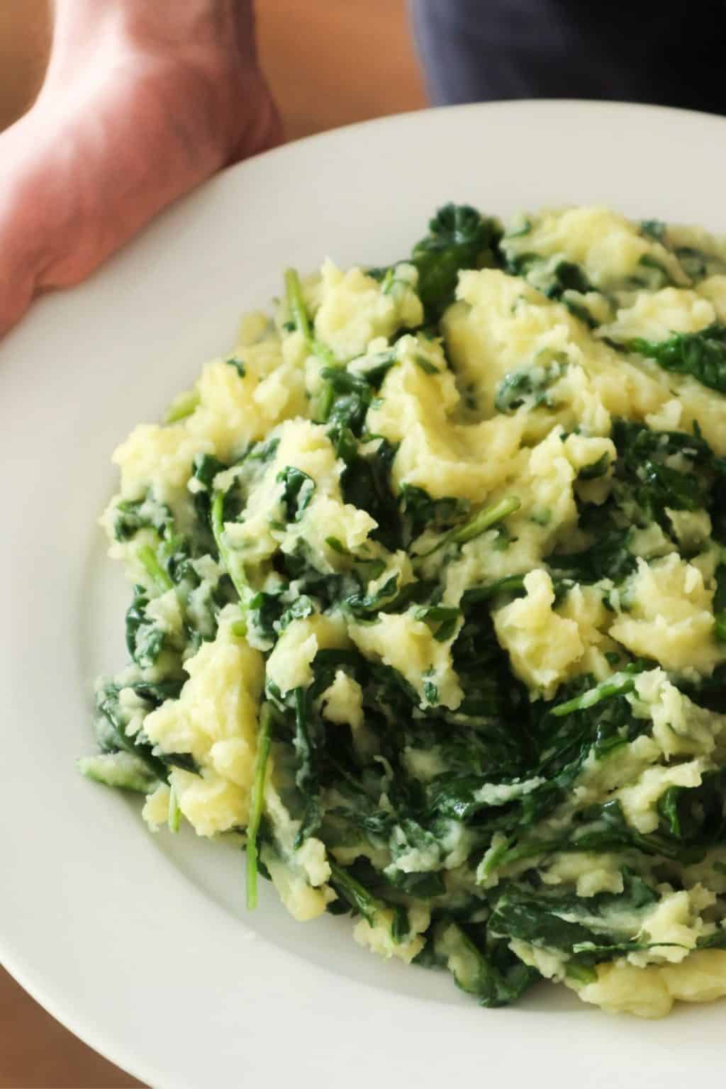 Spinazie stamppot - Nutmeg & Vinegar